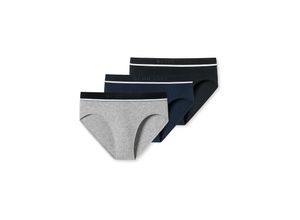 4007066288331 - Rio-Slips 3er-Pack Organic Cotton Webgummibund mehrfarbig - 95 5 für Herren 45678