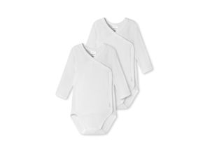 4007065760951 - Wickelbodys 2er-Pack langarm unisex Feinripp Organic Cotton weiß - Original Classics 56