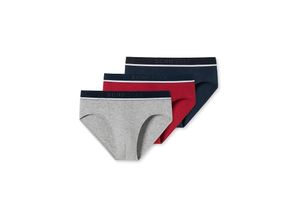 4007066288270 - Rio-Slips 3er-Pack Organic Cotton Webgummibund mehrfarbig - 95 5 für Herren 45678