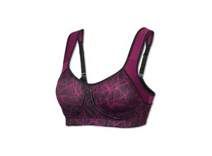 4007064969003 - Sport-BH gemodelte Cups bügellos High Support beere gemustert - Active für Damen 75C75D75E80B80C80D80E85D85E90B90C90D90E95B95C95D95E