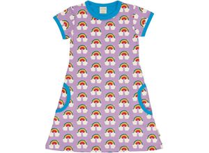 7333434026821 - Maxomorra - Kurzarmkleid TALES RAINBOW in lila Gr86 92