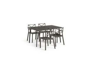 4043153118730 - BEST Gartenmöbelset 5-tlg Dining Gruppe Torino bronze bronze