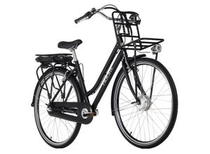 4250547532731 - Adore Alu E-City-Bike Damen 28 Cantaloupe schwarz Frontmotor 36 V 104 Ah 3 Gänge