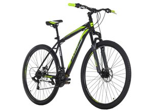 4250547532984 - KS Cycling Mountainbike Hardtail 29 Catappa schwarz-grün RH 46 cm