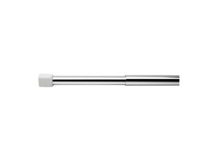 4006956075808 - Federstange Graz Ridder Ø 19 mm ausziehbar ohne Bohren Aluminium für Duschvorhänge Durchmesser 19 mm Länge 110-185 cm silberfarben