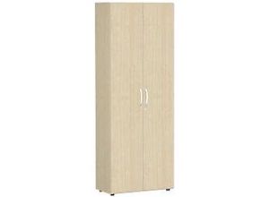 4038933059631 - Aktenschrank Flex S-386100-AH Holz abschließbar 6 OH 80 x 216 x 42 cm ahorn 4038933059631 Geramöbel