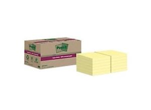 4064035060015 - Haftnotizen 622 RSS12CY Super Sticky Recycling Notes 48x48mm gelb 4064035060015 12 Stück