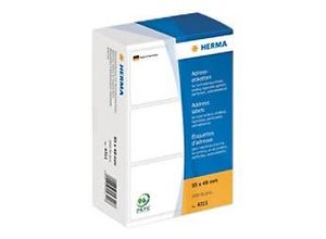 4008705043113 - HERMA Multifunktionsetiketten 4311 Weiß 95 x 48 mm 1000 Blatt à Etiketten