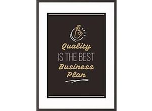 3660141893038 - Paperflow Wandbild Quality is the best business plan 297 x 420 mm