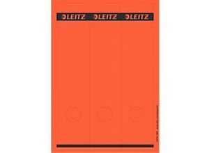 4002432330669 - PC-beschriftbare Selbstklebende Rückenschilder 1687 Lang Für 1080 Qualitäts-Ordner Rot 62 x 285 mm 75 Stück