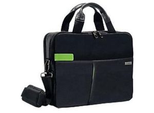 4002432103669 - Laptoptasche Smart Traveller 13  Polyester Metall Echtleder Schwarz 37 x 75 x 27 cm