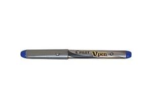 4902505281648 - Füllfederhalter V-Pen silver M 05mm blau V-Pen silver M 05mm blau