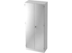 4032062155059 - PRO SIGNA K 6100 SG - 5 OH mit Knauf (abschließbar) Schrank Weiß Silber