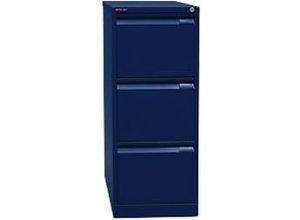 5020073705539 - BISLEY Hängeregistraturschrank oxfordblau 3 Schubladen 413 x 622 x 1016 cm