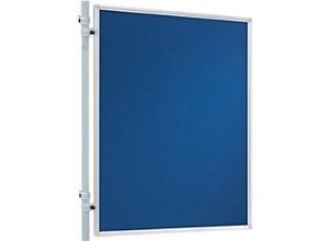 4016946193986 - Moderationstafel für Stellwand Eco EL-UTF1503 120x150cm Filz + Filz (beidseitig) pinnbar blau + blau 4016946193986 Franken