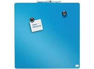 5028252386289 - Nobo Mini Wandmontierbare magnetische Whiteboard-Kachel 1903873 Lackierter Stahl Rahmenlos 360 mm x 360 mm Blau