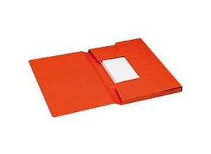 8713739002048 - Djois Secolor Mammut-Aktenmappe 3 Laschen 36 x 25 cm Kanzleipapier Rot Karton