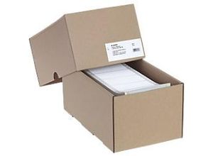 4008705082136 - HERMA Computeretiketten 1016x484 mm 1-bahnig weiß Papier matt 6000 St - Weiß - Selbstklebendes Druckeretikett - Zellulose - Papier - Punktmatrix - Matte - PEFC