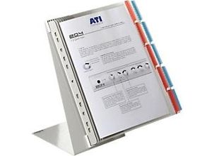 4005546541181 - DURABLE FUNCTION Sichttafelsystem 10 Flächen DIN A4 Tischbefestigung PVC (Polyvinylchlorid) Farbig sortiert