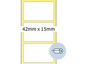 4008705040617 - Preisetiketten 4061 42x15mm weiß permanent 5000 Etiketten 4008705040617 4061