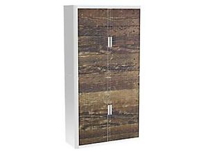 3660141952919 - easyOffice 2M Rollladenschrank 2040x1100x415mm PERSO HOLZ