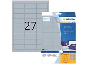 4008705040983 - HERMA Etiketten Folie silber 635x296mm Special A4 LaserCopy VE=675 S