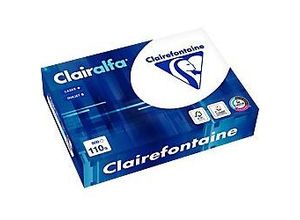 4011211002741 - Clairalfa DIN A4 Druckerpapier Weiß 110 g m2 Glatt 500 Blatt