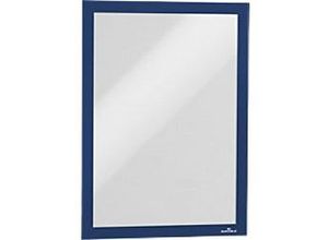 4005546405209 - DURABLE DURAFRAME DIN A4 Inforahmen Selbstklebend Magnetisch Blau Hartfolie 487207 234 (B) x 06 (T) x 326 (H) cm 2 Stück