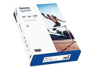 4011211075622 - tecno Speed DIN A4 Druckerpapier Weiß 80 g m2 Matt 0 Löcher 500 Blatt