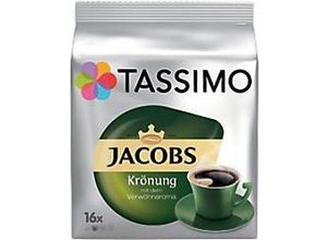 8711000500408 - TASSIMO JACOBS Krönung Kaffeediscs Arabica- und Robustabohnen kräftig 16 Portionen