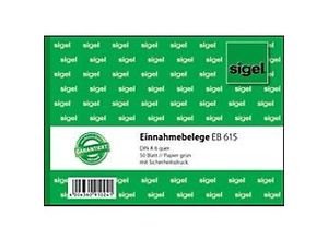 4004360910241 - - Einnahmebeleg din A6 quer 60g m² 50 Bl din A6 quer 60g m² 50 Bl