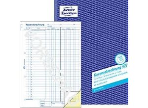 4004182004272 - AVERY Zweckform Kassenabrechnung mit MwSt-Spalte für Einnahmen und Ausgaben Formularbuch 427