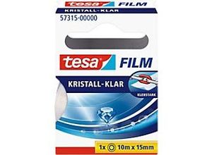 4042448039941 - tesa Klebefilm tesafilm Kristall-Klar 57315 Transparent 15 mm (B) x 10 m (L) PP (Polypropylen)