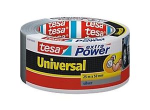 4042448033253 - tesa Gewebebänder tesa extra Power Universal Gewebeband silber - 56388-00000-12 50 mm x 25 m Silber