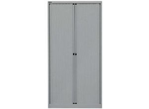 5020073761153 - Aktenschrank EuroTambours? PLUS ET410194SSL855 Kunststoff Stahl abschließbar 5 OH 100 x 198 x 43 cm silber