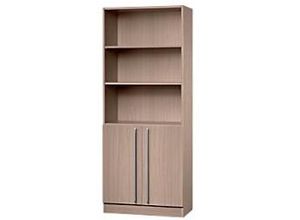 4032062024119 - Hammerbacher Matrix Melaminharzbeschichtete Spanplatte Aktenschrank 4 Fachböden 800 x 420 x 2004 mm Walnuss