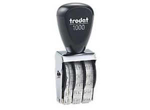 0092399540700 - Trodat Textstempel Classic 1000 Grau Schwarz