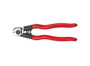 4003773040651 - Knipex-Werk 95 61 190 Drahtseilschere Geeignet für (Abisoliertechnik) Alu- und Kupferkabel ein- und mehrdrähtig mittelharte Drahtseile 7 mm 10 mm² 7