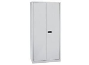 5020073780024 - Akten- Garderobenschrank Universal HC782S4G445 Stahl abschließbar 5 OH 914 x 195 x 50 cm lichtgrau 5020073780024 Bisley