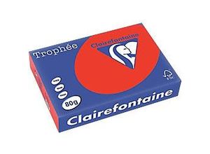 3329680817508 - Kopierpapier Trophee 8175C korallenrot intensiv A4 80g  3329680817508 500 Stück