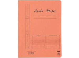 9003260500601 - Schnellhefter Comba-Mappe 111000 A4 orange 250g Karton kaufmännis