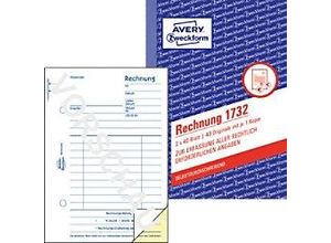 4004182017326 - Rechnung selbstduchschreibend A6 2x40 Blatt 4004182017326 AVERY Zweckform