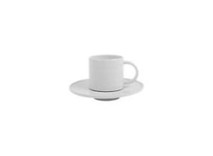 5603578103002 - Kaffeetasse Porzellan 160 ml Weiß 6 Stück