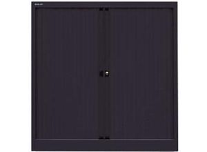 5020073759501 - Aktenschrank EuroTambours? PLUS ET410102S5433 Kunststoff Stahl abschließbar 25 OH 100 x 103 x 43 cm schwarz