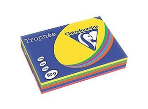 3329680170405 - Kopierpapier Trophee 1704SC farbig sortiert intensiv A4 80g  3329680170405 500 Stück