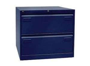 5020073759990 - BISLEY LIGHT Hängeregistraturschrank oxfordblau 2 Schubladen 800 x 622 x 711 cm