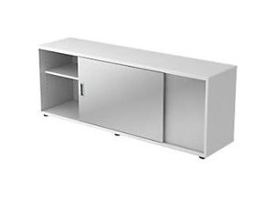 4032062147276 - Sideboard V1758S Weiß Silber 1600 x 400 x 596 mm