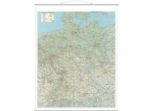 4016946186339 - Straßenkarte Deutschland 1750000 97x137cm 4016946186339 Franken