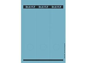 4002432330676 - PC-beschriftbare Selbstklebende Rückenschilder 1687 Lang Für 1080 Qualitäts-Ordner Blau 62 x 285 mm 75 Stück