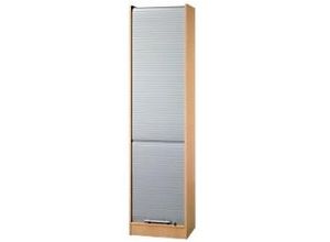 4032062005248 - HAMMERBACHER Prokura Rollladenschrank buche silber 4 Fachböden 500 x 400 x 2004 cm